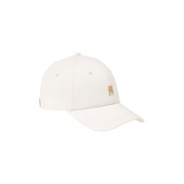 Tommy Hilfiger Baseball Cap ESSENTIAL CHIC CAP mit goldfarbenen Logo-Pin, beige