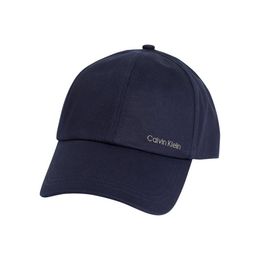 Calvin Klein Baseball Cap METAL LETTERING BB CAP, blau