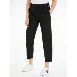 Tommy Hilfiger Webhose MD CORE SLIM STRAIGHT PANT mit Bügelfalten, schwarz