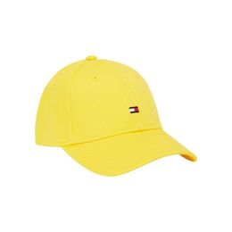 Tommy Hilfiger Fitted Cap SMALL FLAG CAP Kinder Kids Junior MiniMe,mit Klemmverschluss, gelb