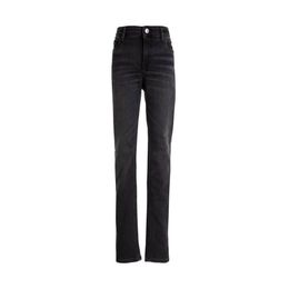 Calvin Klein Jeans Skinny-fit-Jeans SKINNY MR SLIT OPTIC BLACK für Kinder bis 16 Jahre, schwarz