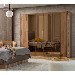 JVmoebel Kleiderschrank Kleiderschrank Schränke Schrank Design Holz Schlafzimmer Modern Made In Europe