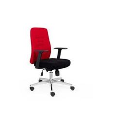 JVmoebel Bürostuhl Büro Sessel Rot Gaming Stuhl Textil Bürostuhl Drehstuhl Chef Neu (1 St)