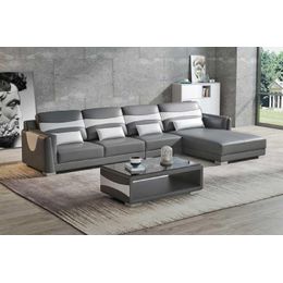 JVmoebel Ecksofa Luxus Eckgarnitur Ecksofa L Form Liege Couch Sofa Wohnzimmer Neu