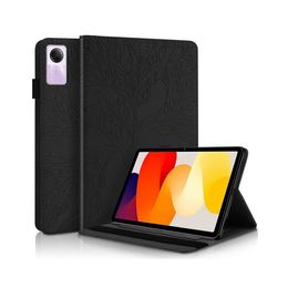 Wigento Tablet-Hülle Aufstellbare Kunst-Leder Tasche Motiv für Xiaomi Redmi Pad 2 / SE 11