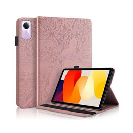 Wigento Tablet-Hülle Aufstellbare Kunst-Leder Tasche Motiv für Xiaomi Redmi Pad 2 / SE 11