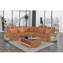 JVmoebel Ecksofa Modern Ecksofa Luxus L Form Couch Sofa Wohnzimmer Design Neu