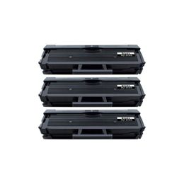 faedra Tonerpatrone 3PK Samsung MLT-D101S/ELS Toner für ML-2160 2165 2168 SCX-3405W 3405F