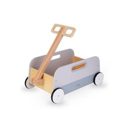 Mamabrum Lauflernhilfe Holzspielzeugwagen