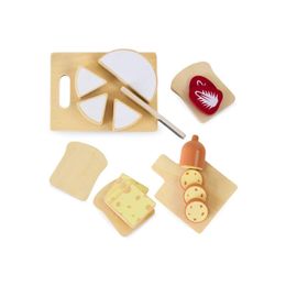 Mamabrum Kinder-Küchenset Frühstücksset aus Holz
