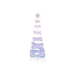 Costway Dekobaum, 210cm LED Spiral Weihnachtsbaum mit 341 LEDs & 34 Lichtmodi