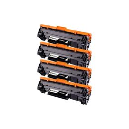 faedra Tonerpatrone 4PK CF244A Toner für HP 44A Laserjet Pro M28w M15w M15a M28a