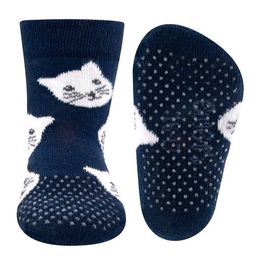 Ewers ABS-Socken Krabbelsocken Katze