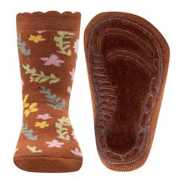 Ewers ABS-Socken Stoppersocken Blümchen/Mausezähnchen