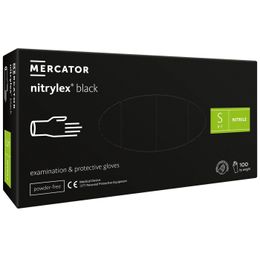MERCATOR MEDICAL Einweghandschuhe nitrylex classic black