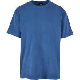 Urban Classics Oversized Towel Tee T-Shirt blau in L