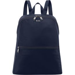 Tumi Businessrucksack "Just in Case", Reißverschluss, Laptopfach, blau