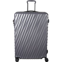 Tumi 4-Doppelrollen-Trolley, Hartschale, TSA Schloss, grau