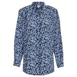 DW-Shop Viskose-Bluse, Druck blau, 36