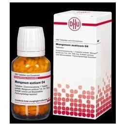 DHU-Arzneimittel MANGANUM ACETICUM D 4 Tabletten