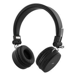 Deltaco STREETZ On-Ear Kopfhörer, faltbar, schwarz