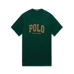 Polo Ralph Lauren Softes T-Shirt aus Baumwolle mit frontseitiger Label-Stickerei