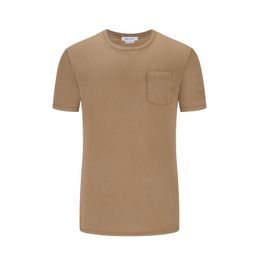 Replay T-Shirt mit Brusttasche aus Bio-Baumwolle