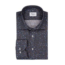 Stenströms Stenströms Hemd mit Muster in Twofold Super Cotton-Qualität, Comfort Fit