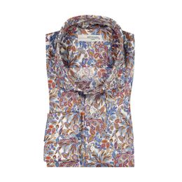 ARTIGIANO Hemd aus Baumwolle mit floralem Allover-Print