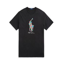Polo Ralph Lauren T-Shirt mit farbigem Poloreiter-Print