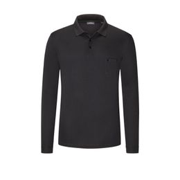 Ragman Langarm Poloshirt Piquê in Soft Knit Qualität, Extralang