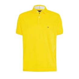 Tommy Hilfiger Unifarbenes Poloshirt in Piqué-Qualität