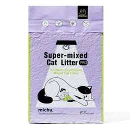 Pets Deli MichuPet Katzenstreu aus Tofu - Mix - Mix / 6 Liter