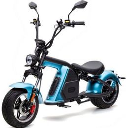 Elektro Zweirdroller ECONELO Chopper PXD8 Blau