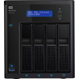 Western Digital WD My Cloud Pro PR4100 NAS-Server, schwarz
