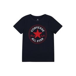 Converse T-Shirt Jungen Gr&ouml;&szlig;e 98/104 nachtblau / rot / wei&szlig;