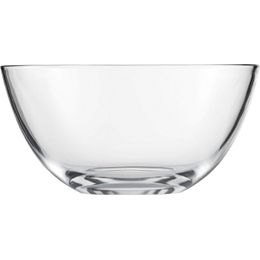 Eisch Salatschüssel 30056724, Kristallglas, (1-tlg), spülmaschinengeeignet, Ø 24 cm, weiß