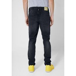 Street One MEN Slim-fit-Jeans 5-Pocket-Style, schwarz