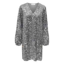 Karen Simonsen KAREN BY SIMONSEN Kleid Damen Größe 40 silber