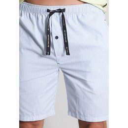 Tom Tailor Bermudas mit schönem Streifen-Design, blau