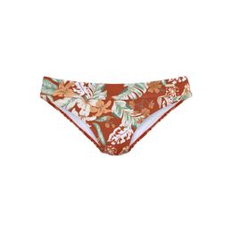 Sunseeker Bikinihose Damen Gr&ouml;&szlig;e S hellgr&uuml;n / dunkelgr&uuml;n / hellorange / wei&szlig;