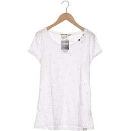 Ragwear Damen T-Shirt, weiß, Gr. 36