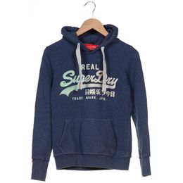 Superdry Damen Kapuzenpullover, blau