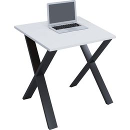 PKline Schreibtisch Computer PC Laptop Tisch Arbeitstisch Bürotisch Computertisch weiß