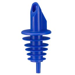 FUCHS Flaschenausgießer Kunststoff-Ausgiesser für 0,5 - 1,5 lt. Flaschen - Blau -, Mit 5 Lamellen