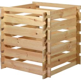 Dobar Holz-Komposter "Stecki" mit Stecksystem