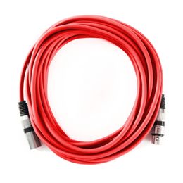 MUSIC STORE Audio-Kabel, XLR Mikrofonkabel, 10m, Knickschutz, Störgeräuschfrei