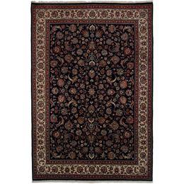 Nain Trading Orientteppich Kaschmar 239x360 Handgeknüpfter Orientteppich / Perserteppich, rechteckig, Höhe: 12 mm, braun|schwarz