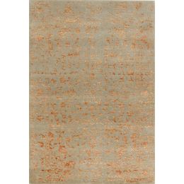 Nain Trading Designteppich Sadraa 124x181 Handgeknüpfter Moderner Orientteppich / Designteppich, rechteckig, Höhe: 12 mm, beige|braun