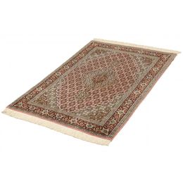 Nain Trading Orientteppich Täbriz Mahi 103x138 Handgeknüpfter Orientteppich / Perserteppich, rechteckig, Höhe: 7 mm